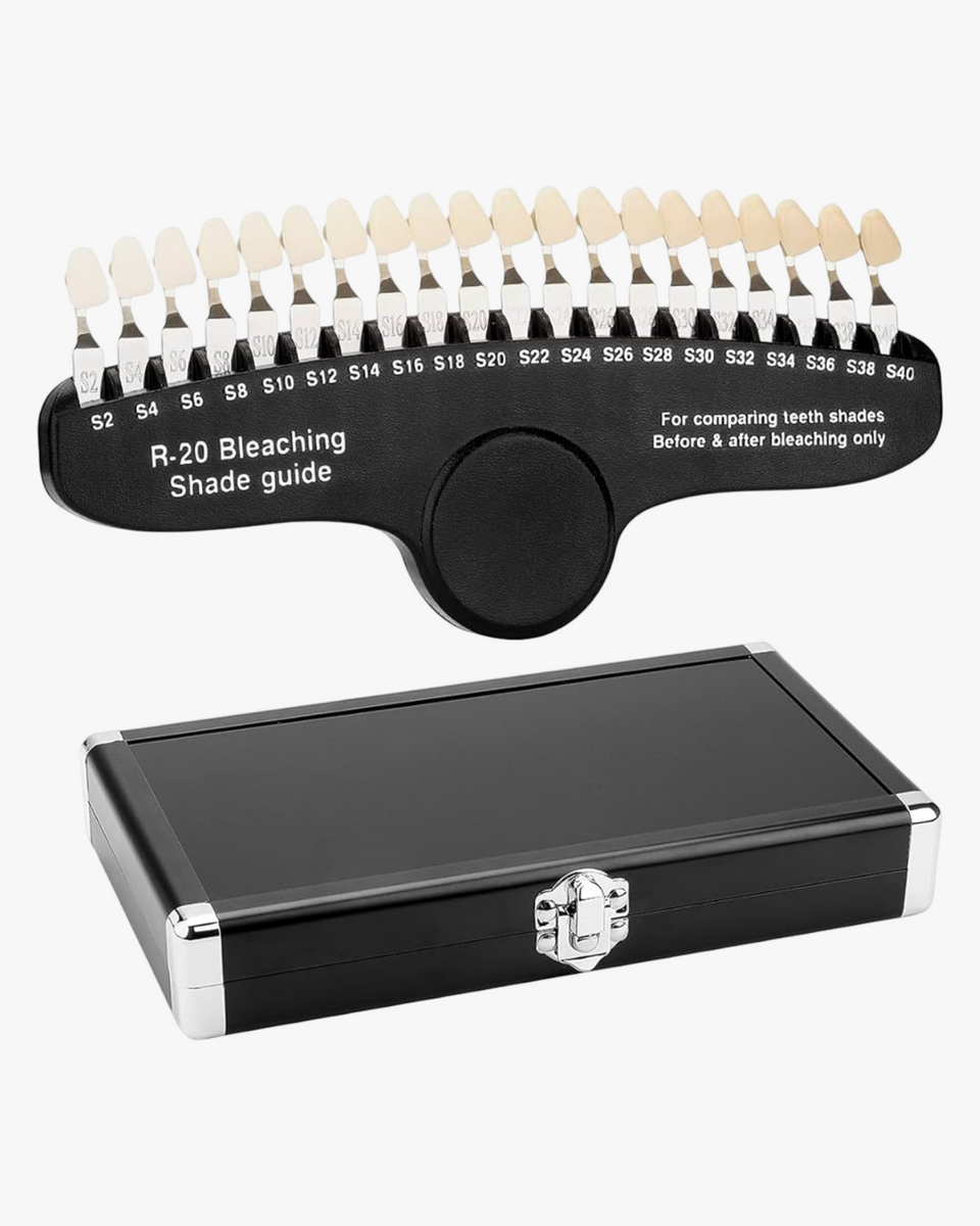 Dental Teeth Shade Guide - Porcelain 3D R-20 Tooth Whitening Shade Cha ...